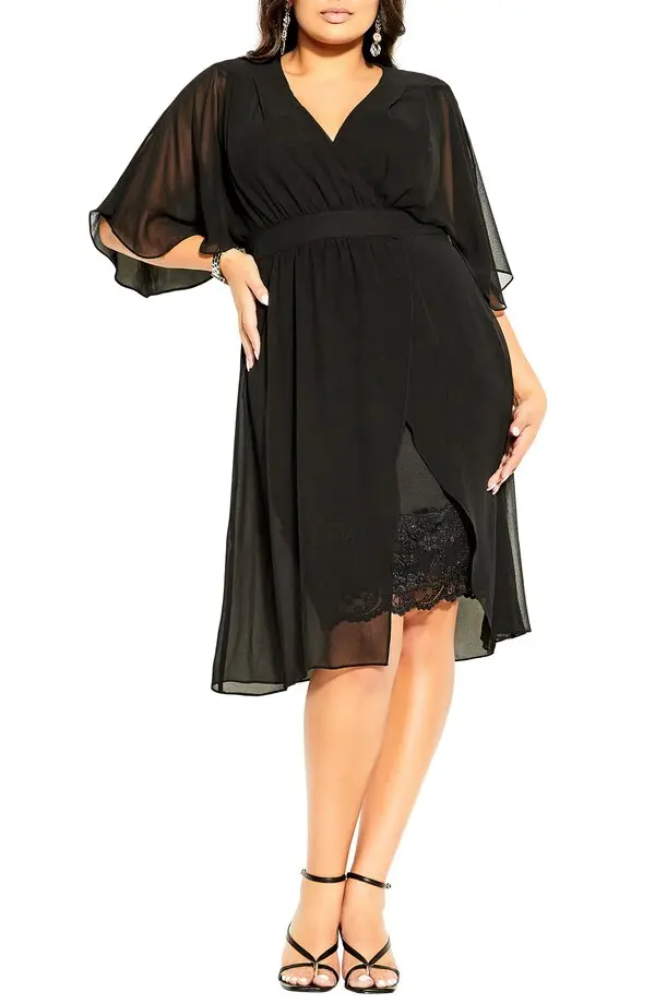 chinese dress ladies FOR LOVE AND LIGHT LACE MINI DRESS – AKIRA main image 0
