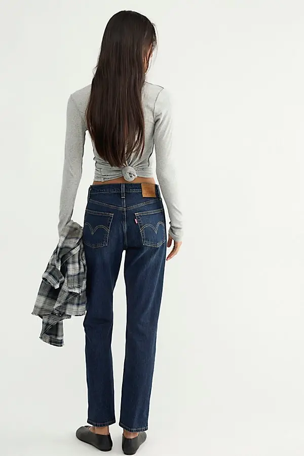 LEVI'S 501 Straight Leg Jeans - Time Take