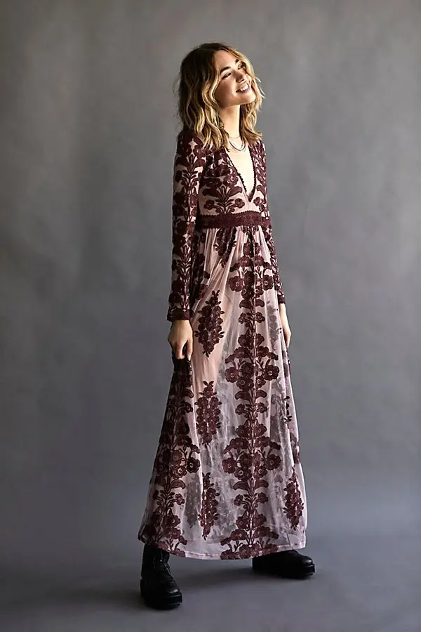 chinese dress ladies For Love & Lemons Wynne Maxi Dress