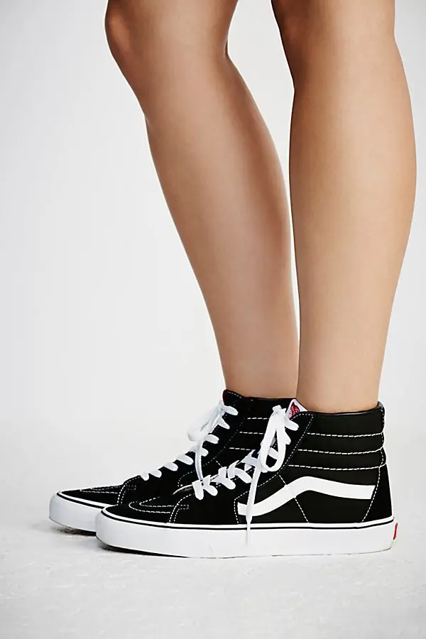 VANS Sk8-hi Top Sneakers - Black
