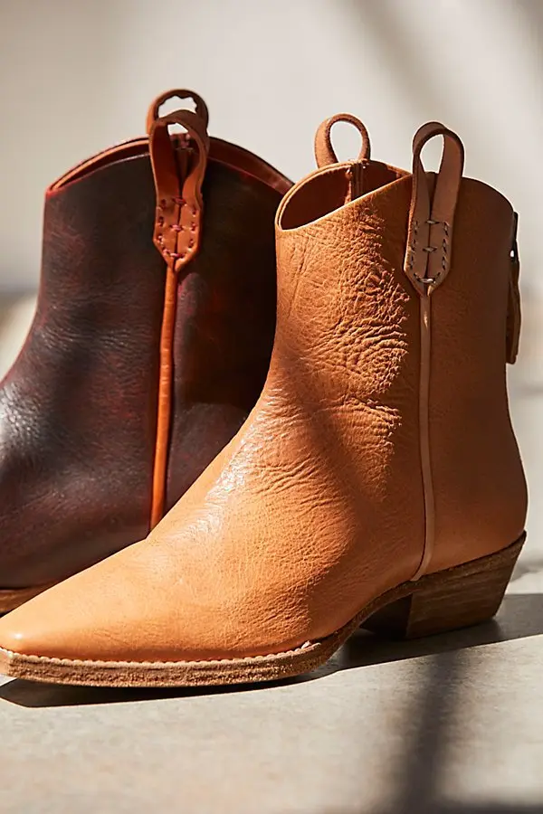 Free People We The Free Wesley Ankle Boots - Brown