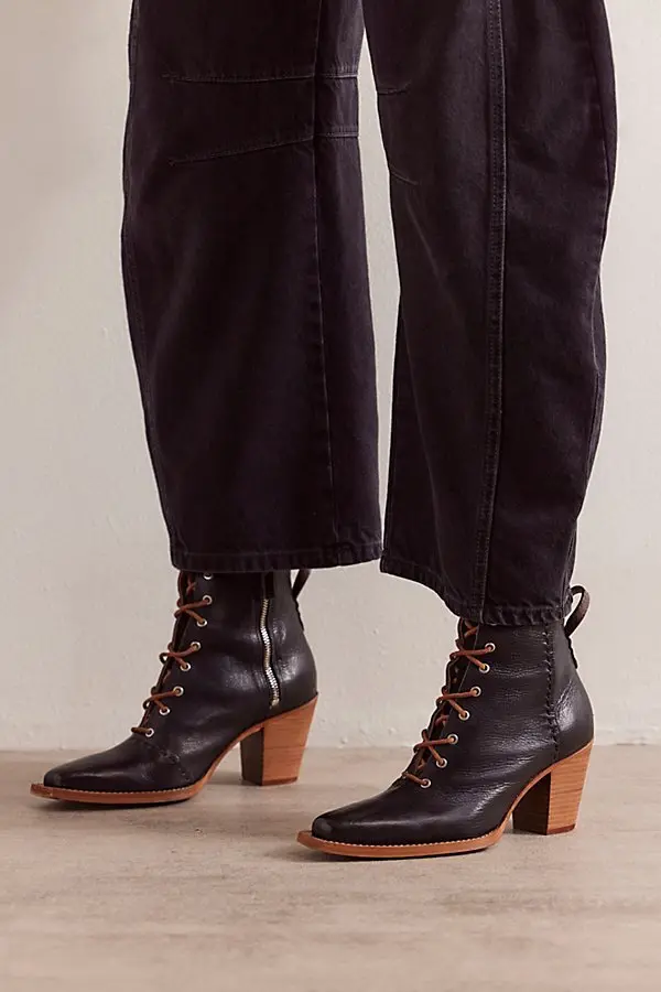 Free People We The Free Canyon Lace Up Boots