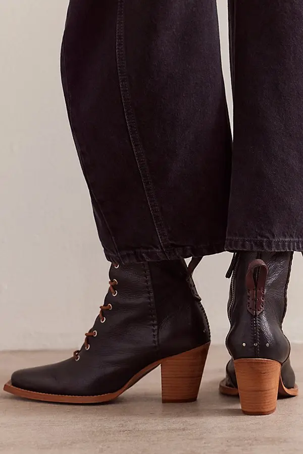 Free People We The Free Canyon Lace Up Boots