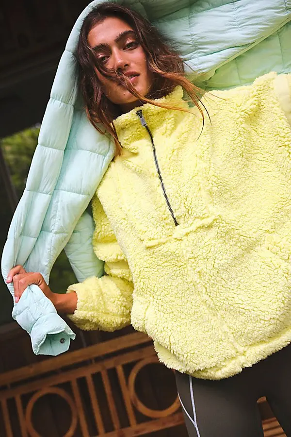 Free People Nantucket Fleece - Celery Juice | Editorialist display picture 1