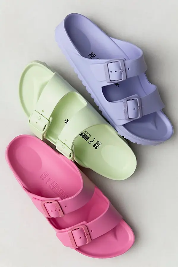 BIRKENSTOCK Arizona Eva Sandals - Forest Green