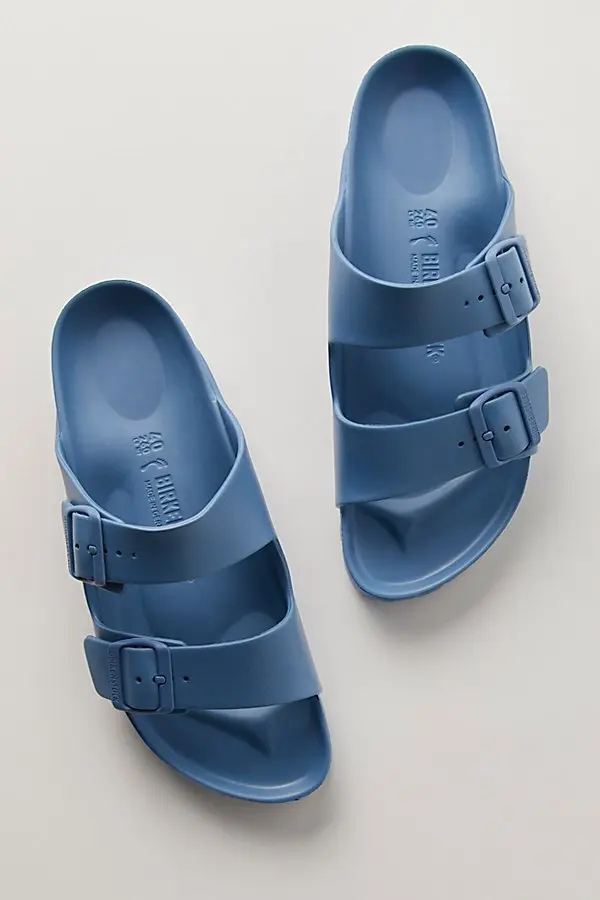 BIRKENSTOCK Arizona Eva Sandals - Medium Blue Denim