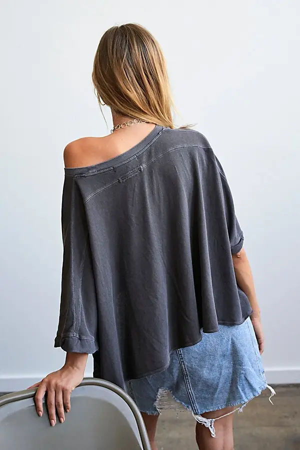 Free People We The Free Cc Tee - Black