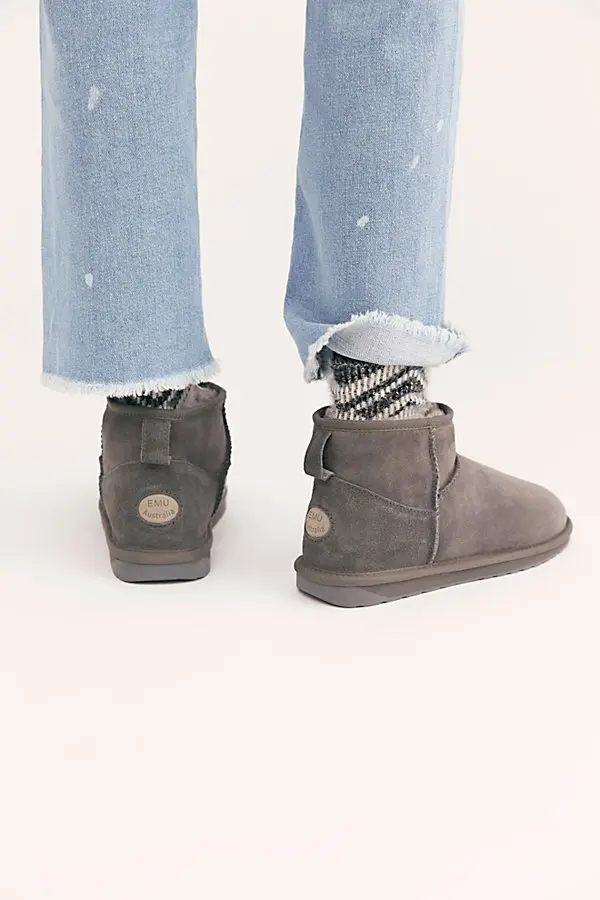 EMU AUSTRALIA Stinger Micro Boots - Charcoal
