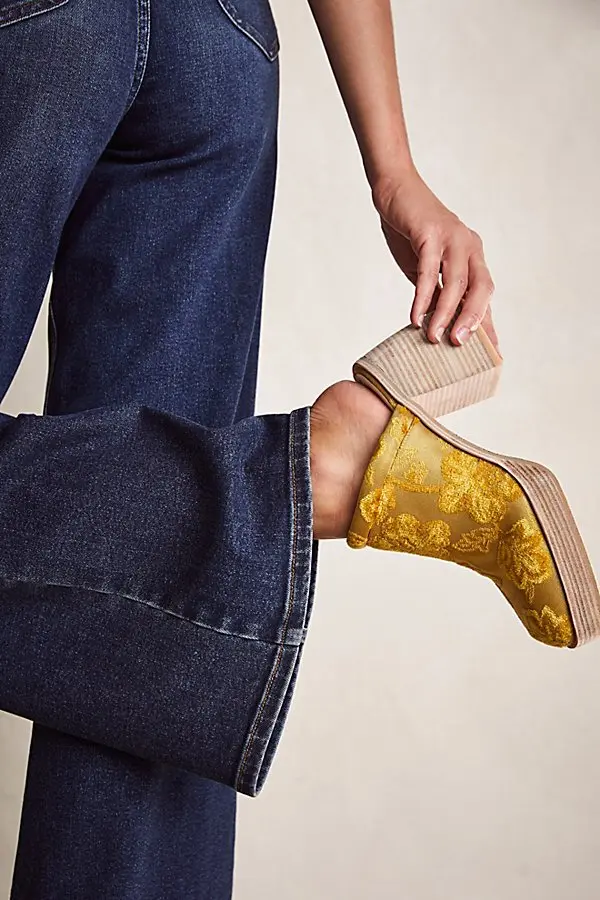 Free People Ruby Platform Mules By
