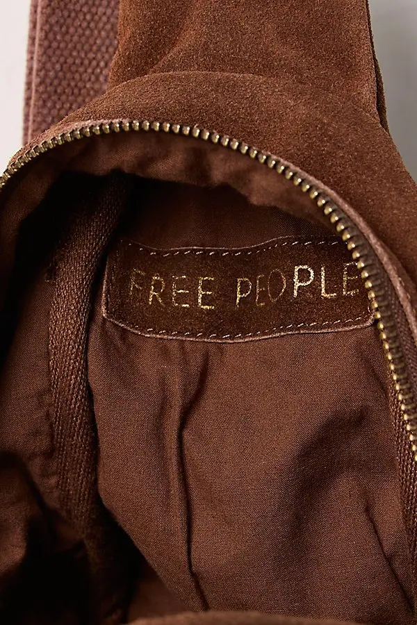 Free People Hudson Suede Sling Bag