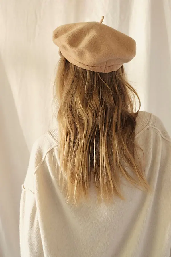 Free People Phoebe Slouchy Lieutenant Cap