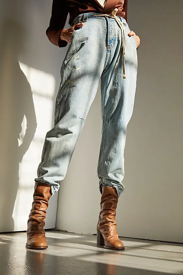 Free People Elle Block Heel Boots