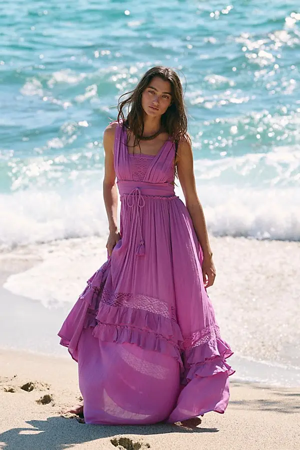 Free People Santa Maria Maxi Dress - First Bloom