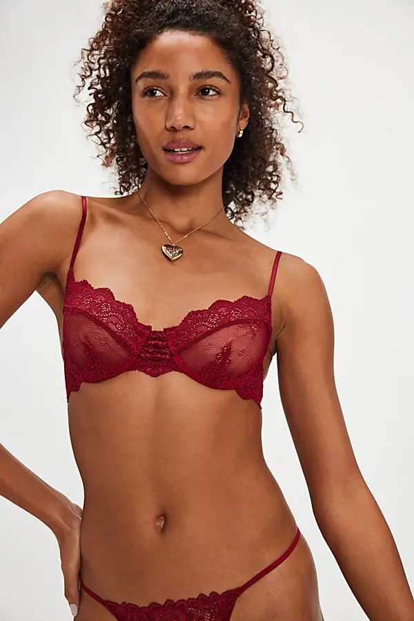 Only Hearts So Fine Lace Underwire Bra - Besos