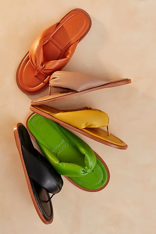 VICENZA Puffy Thong Sandals
