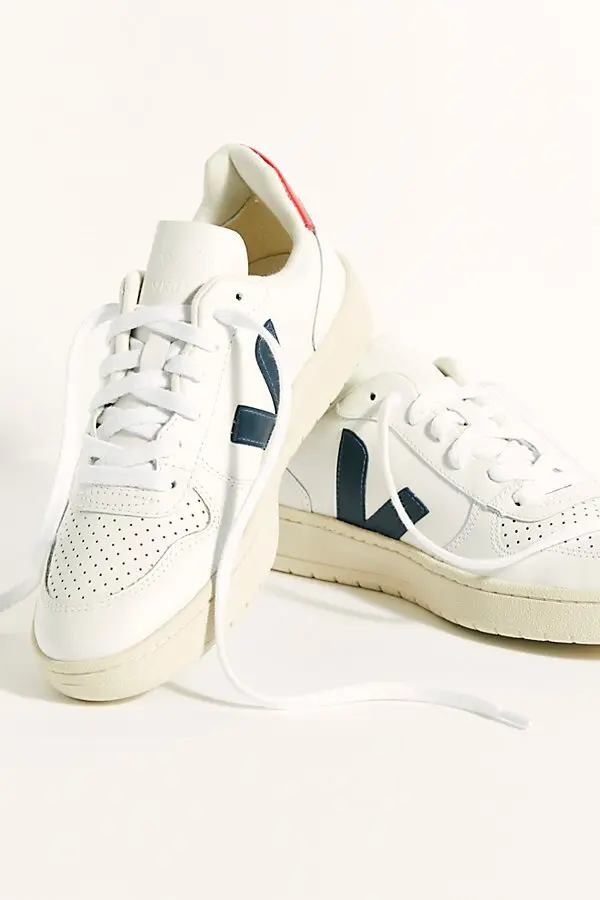 VEJA V-10 Sneakers - Extra White/nautico Pekin