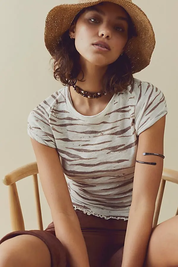 Free People Mary Kate Arm Band - Gunmetal