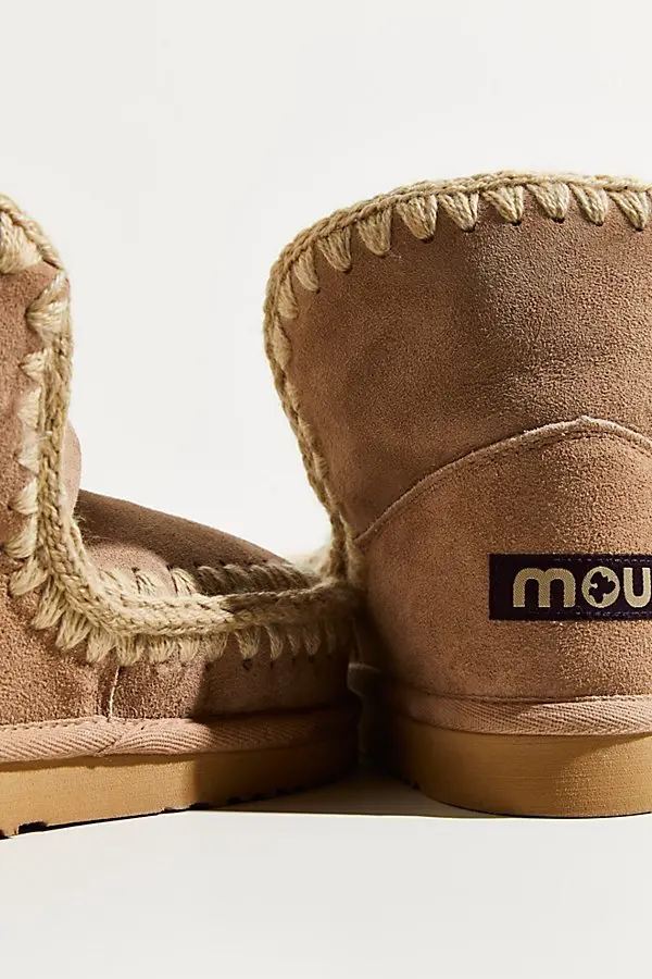 Mou Glacier Ankle Boots - Camel