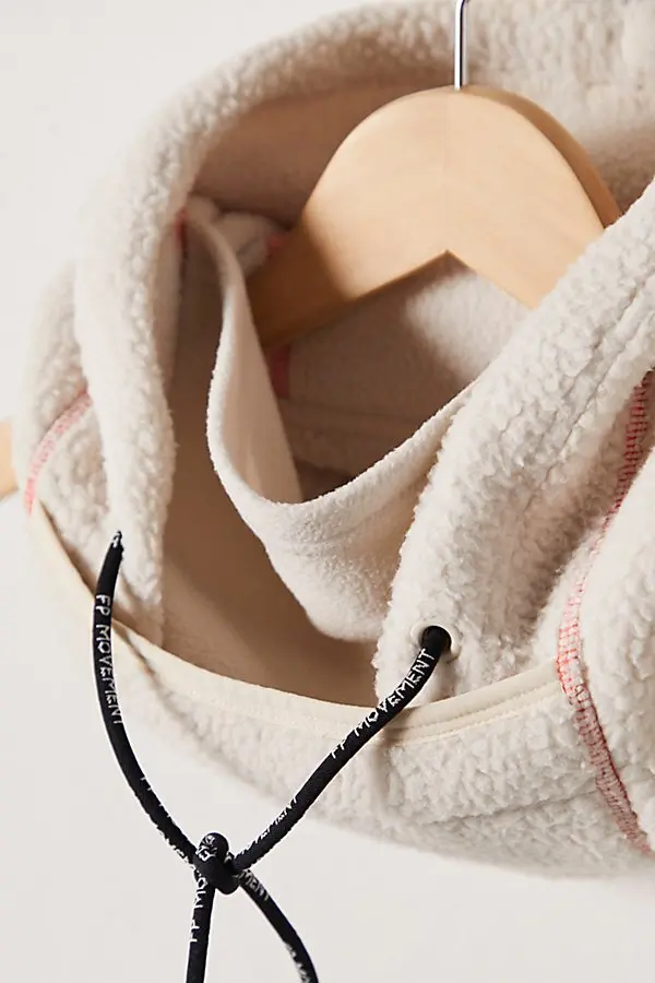 Free People Fleece Balaclava - Muted Beige | Editorialist display picture 1