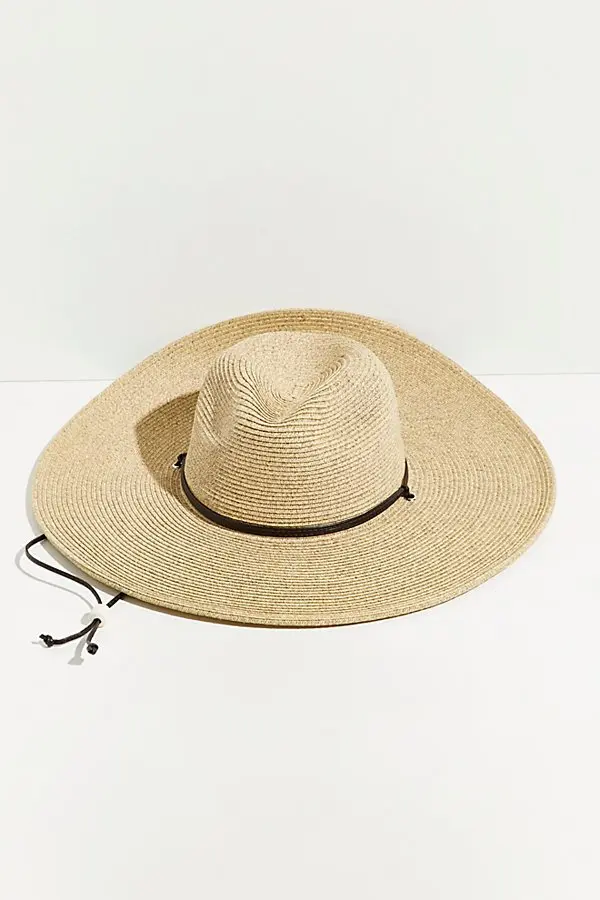 Free People Arizona Packable Straw Hat