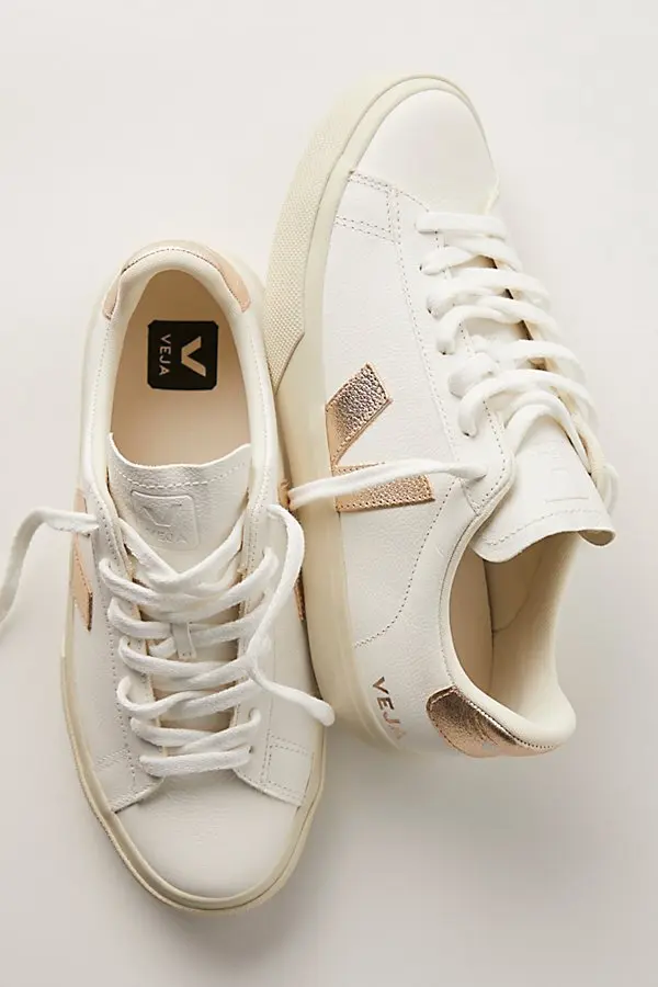 VEJA Campo Low-top Sneakers - Extra White/platine