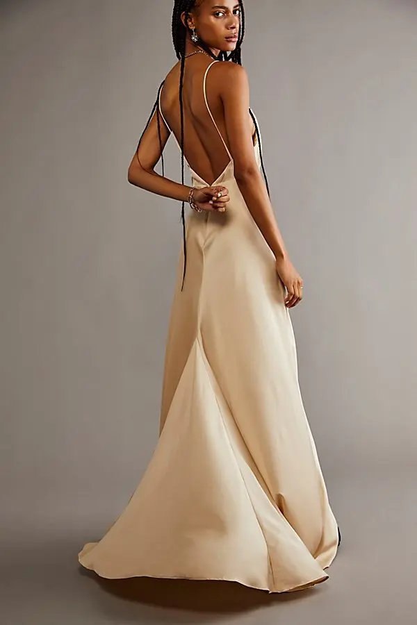 fame and partners champagne dress The Rosabel Maxi In Light Latte - 46% Off homecoming dresses with shoes Draped gown Kids Boutiques Color:Turquoise Multi neck and sleeveless spaghetti