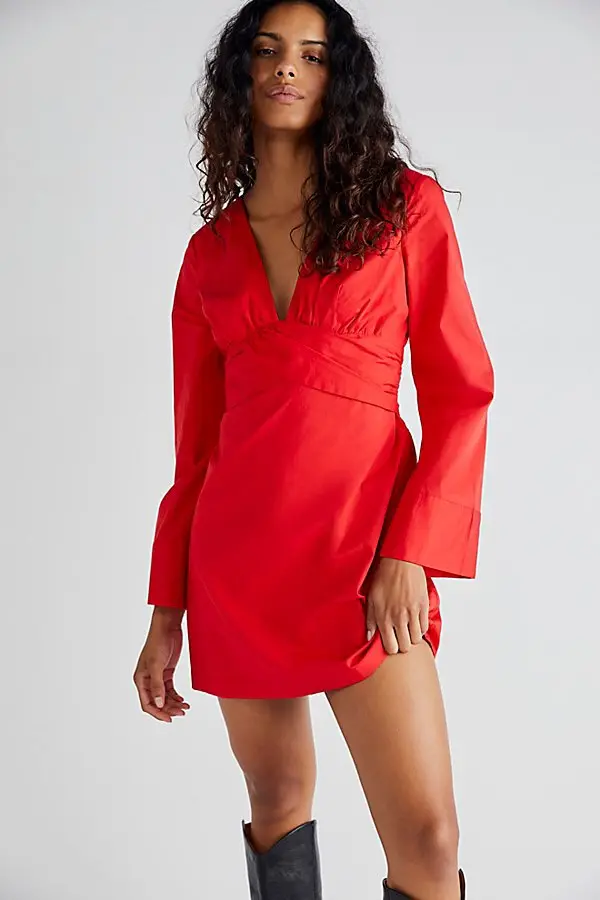 irene mini dress Irena Strapless Mini Dress | Green | Womens
