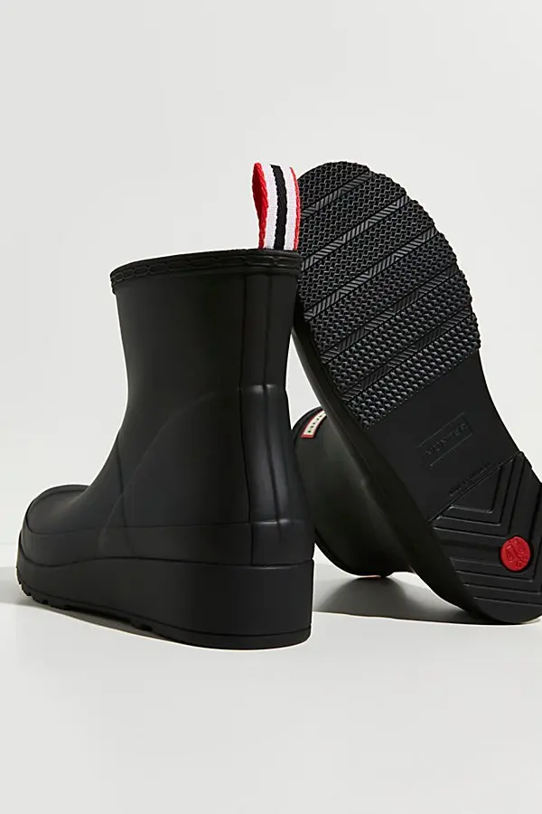 Hunter Play Short Wellies - Black