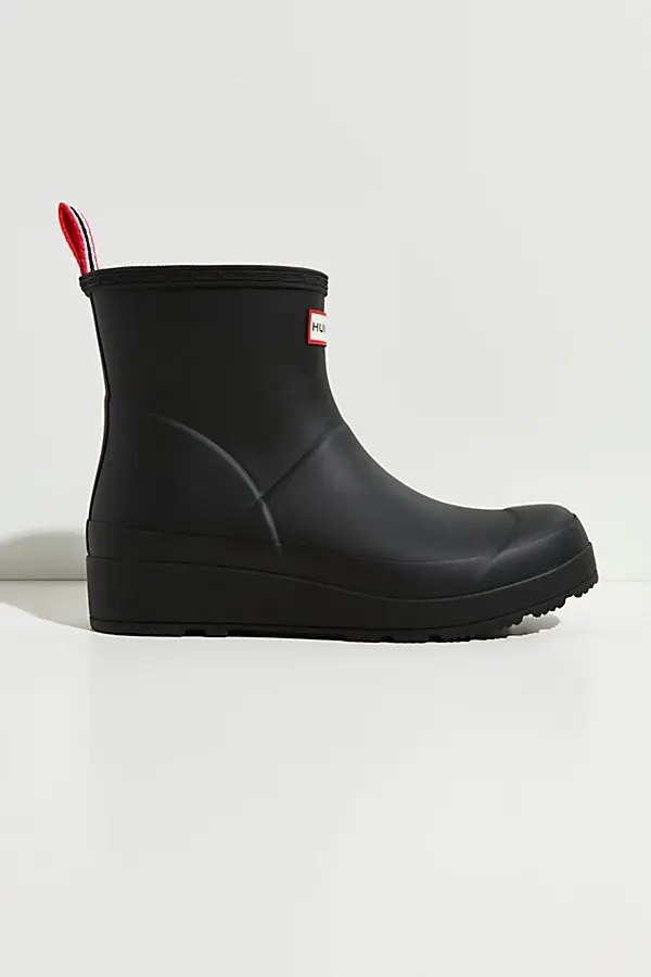 Hunter Play Short Wellies - Black