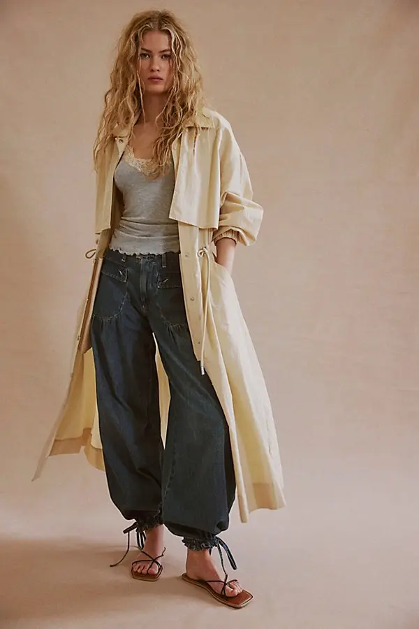 Free People We The Free Lotus Balloon Jeans - Juno