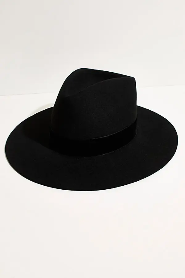 Lack Of Color Benson Triangle Crown Hat - Black