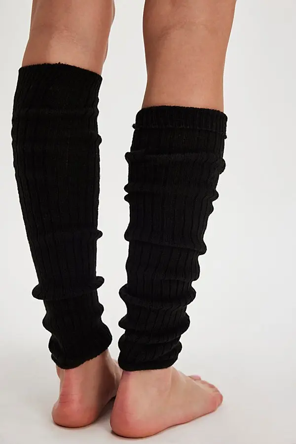 Free People Delaney Ribbed Leg Warmers