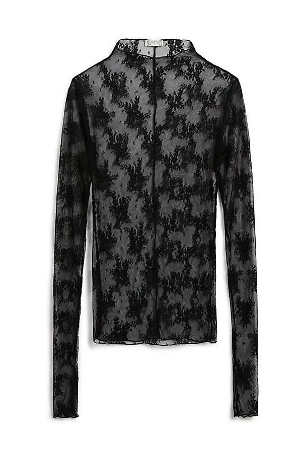 Free People Lady Lux Layering Top - Black