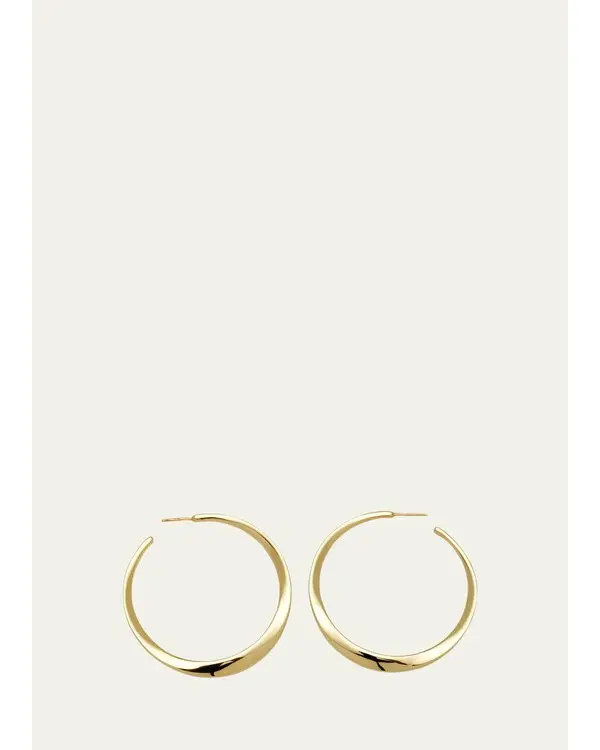 Ippolita 18k Large Twisted Hoop Earrings