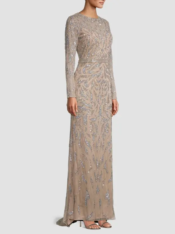 Mac Duggal Sequin Column Gown
