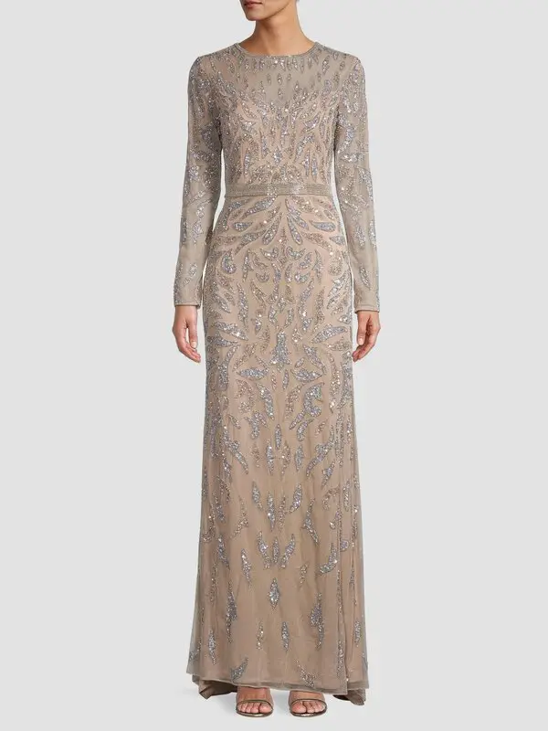 Mac Duggal Sequin Column Gown