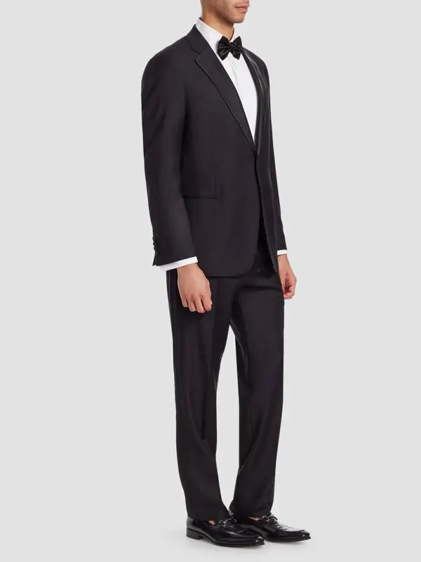 Emporio Armani G-line Classic Wool Notch Lapel Tuxedo