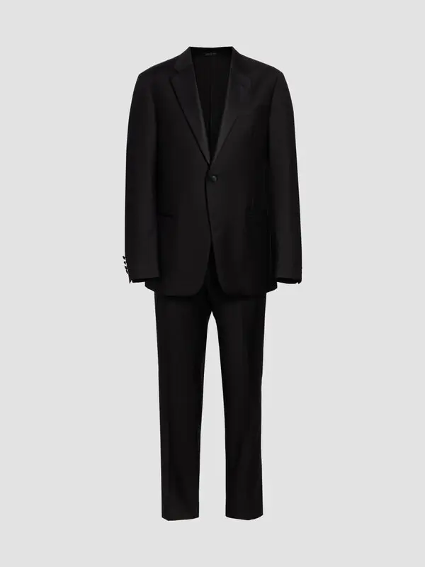 Emporio Armani G-line Classic Wool Notch Lapel Tuxedo