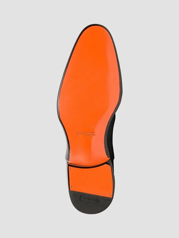 Santoni Lace-up Leather Dress Shoes