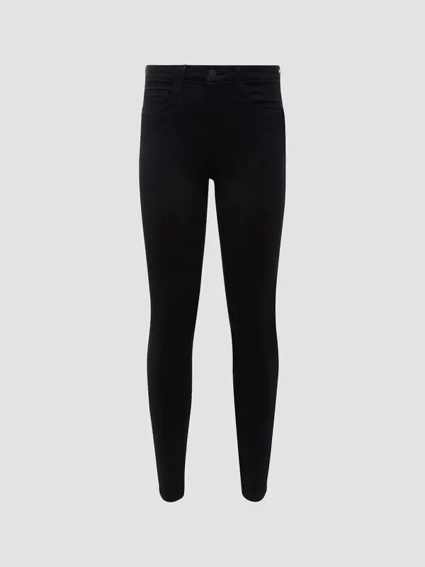 L'Agence Marguerite High-rise Skinny Jeans - Noir
