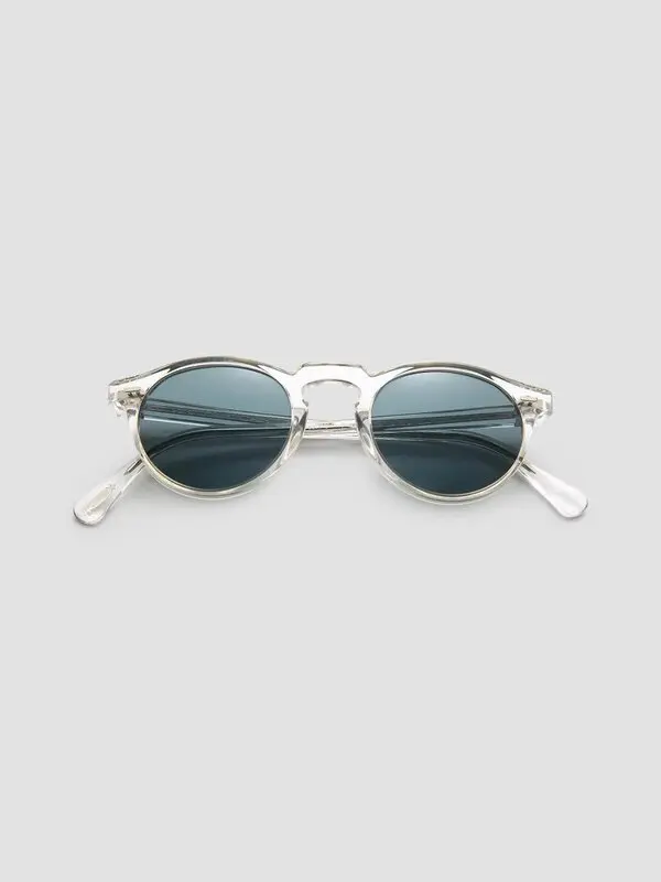 Oliver Spencer Gregory Peck 47mm Round Sunglasses - Clear