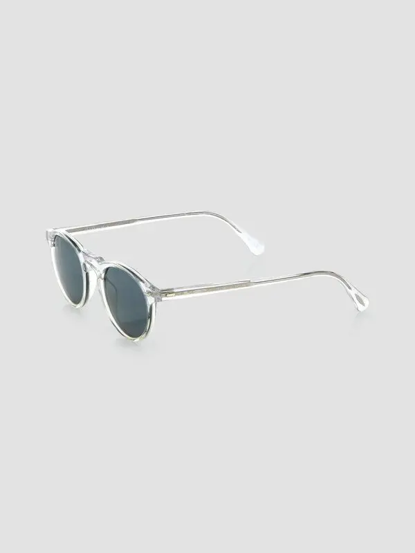 Oliver Spencer Gregory Peck 47mm Round Sunglasses - Clear