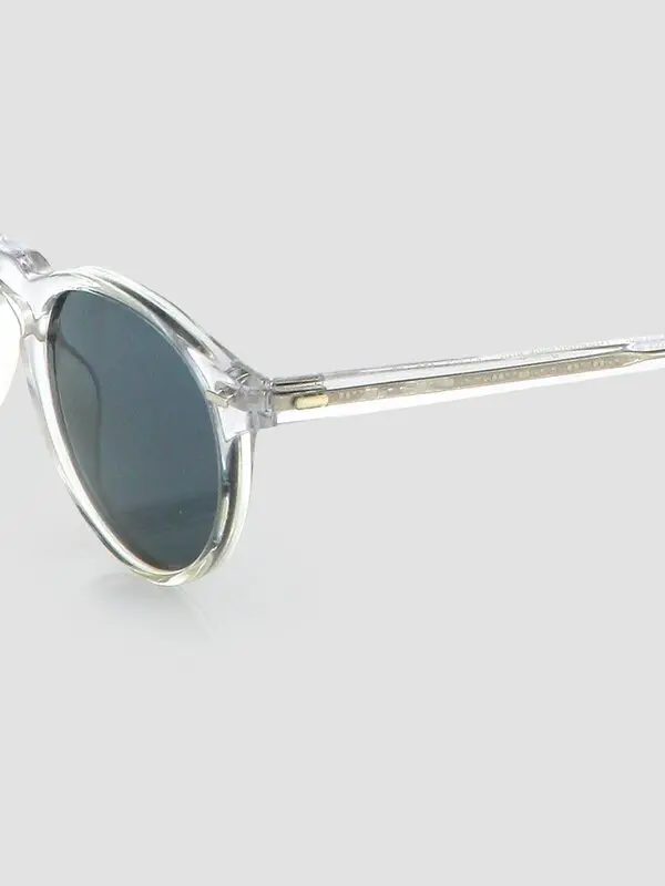 Oliver Spencer Gregory Peck 47mm Round Sunglasses - Clear