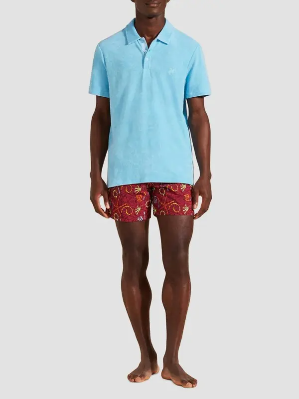 Vilebrequin Cotton Terry Polo Shirt
