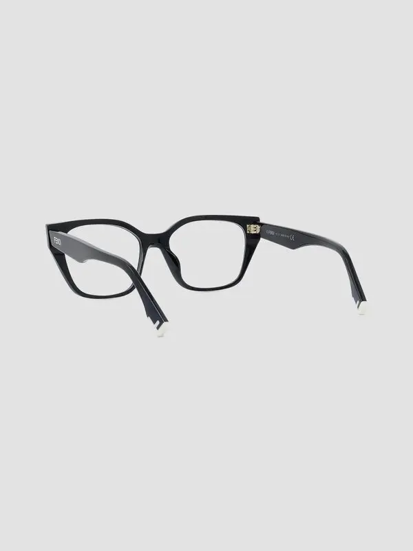 Fendi 52mm Rectangular Eyeglasses