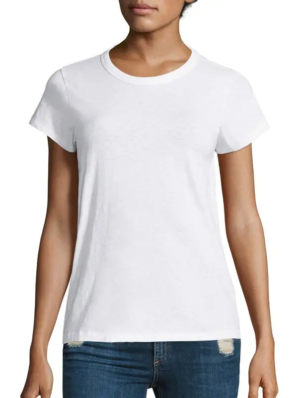 Rag & Bone The Slub Tee - Bright White