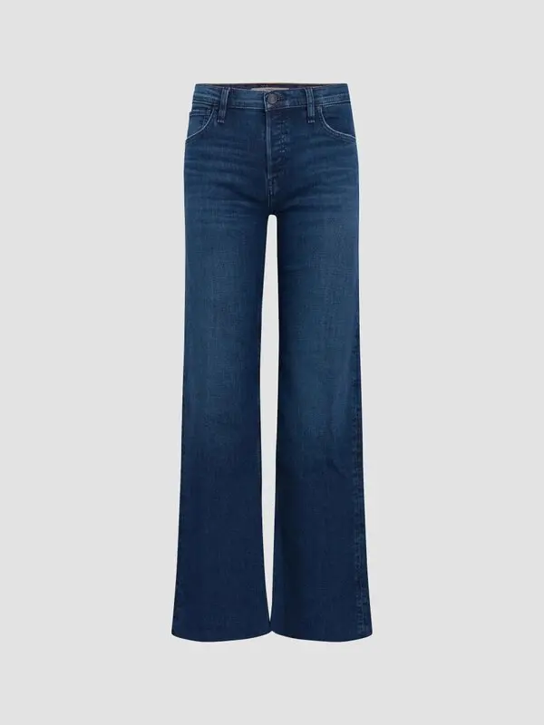 Hudson Jeans Rosie High-rise Wide-leg Jeans - Dover