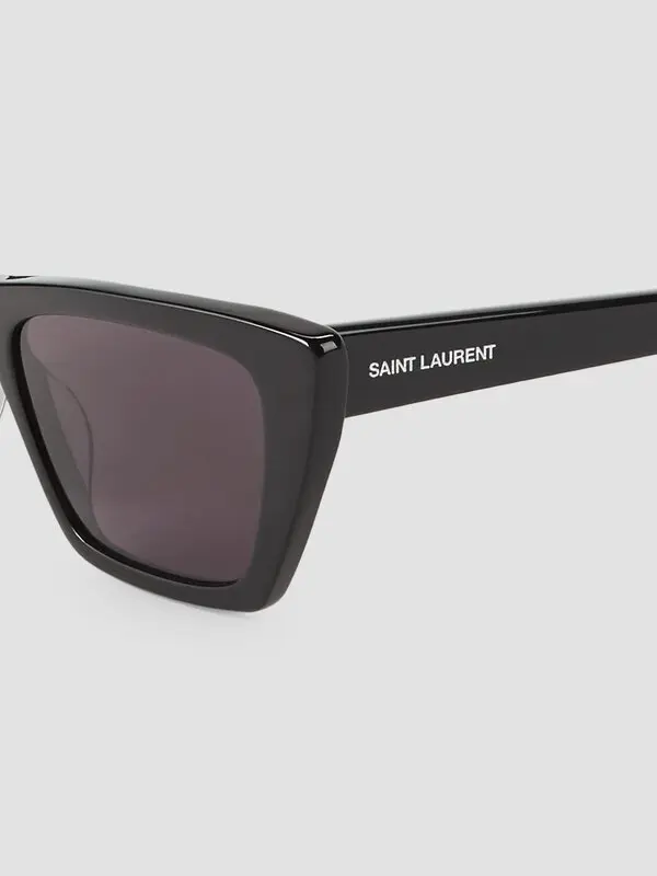 Saint Laurent Mica 53mm Cat-eye Sunglasses - Black