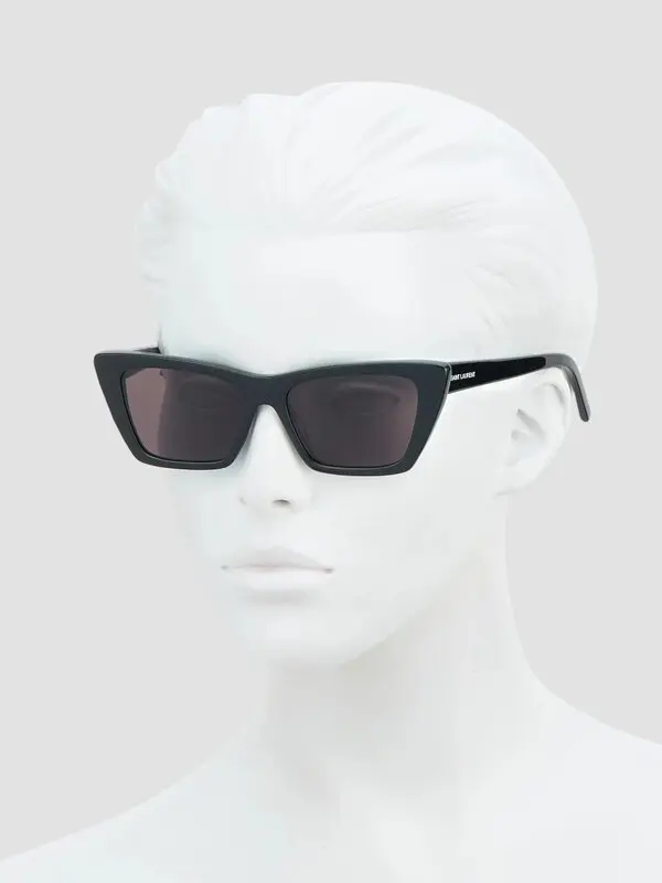 Saint Laurent Mica 53mm Cat-eye Sunglasses - Black
