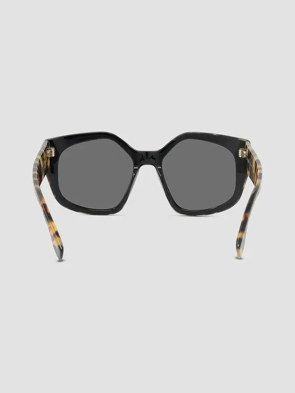 Fendi 55mm Geometric Logo Sunglasses